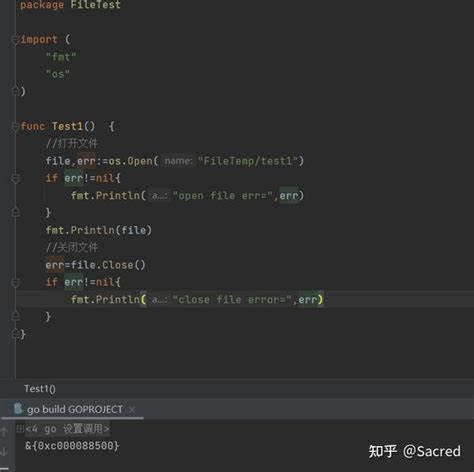 GO语言之文件操作 知乎