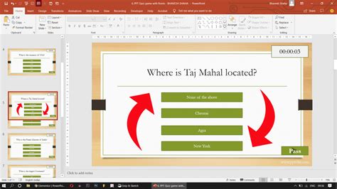 Powerpoint Quiz Game With Timer Using Vba Free Template