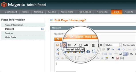Magento Widgets Tutorial Fastwebhost Tutorials