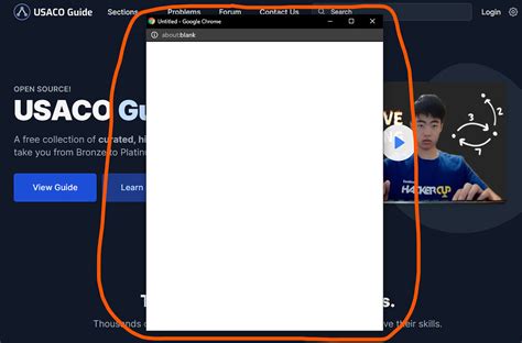 Unable To Login To Usacoguide Usaco Forum