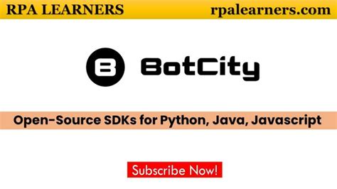 Rpa Learners On Linkedin Introduction To Rpa Tool Botcity That Uses Python Java Or Javascript