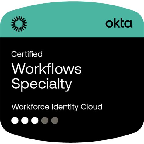 okta certified workflows specialty credly