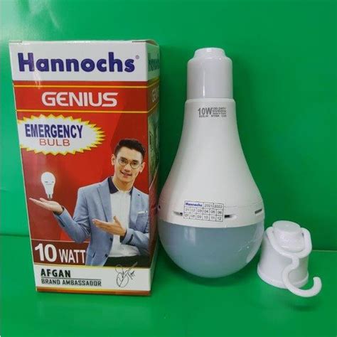Jual Lampu Led Hannochs Genius Emergency Ac Dc W Watt Shopee Indonesia