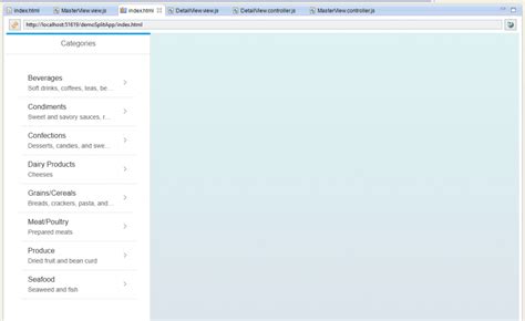 Sapmsplitapp Demo Application In Sapui5 Part1