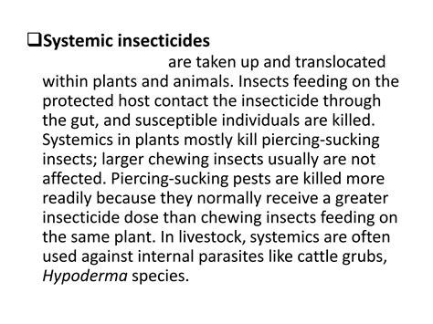 Classification Of Insecticides Pptx