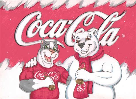 Coca Cola Polar Bear Drawing