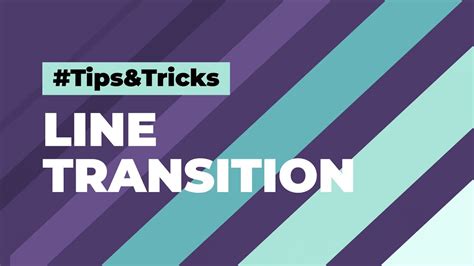 Line Transition In After Effects Tips And Tricks Youtube