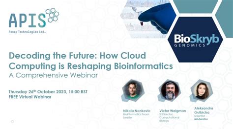 Apis Assay Technologies Ltd On Linkedin Bioinformatics Bioskryb Webinar