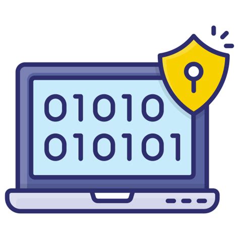 Binary Encryption Generic Color Lineal Color Icon