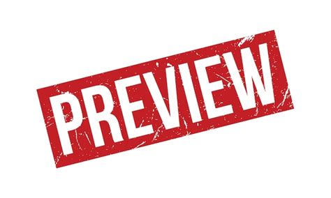 Premium Vector Preview Rubber Stamp Seal Vector