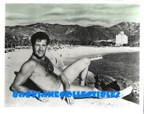 Hugh Obrian Obrien Hairy Chest Shirtless In Speedo Beefcake Photo 4