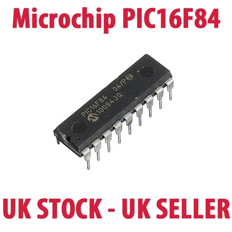 pic16f84 04 p 18 pin enhanced flash eeprom 8 bit microcontroller ic uk