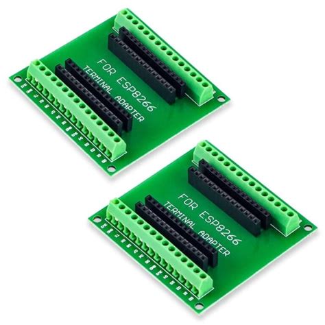 Esp8266 Breakout Board Gpio 1 Into 2 For 30pin No Mounting Hole Version