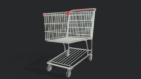 Shopping Cart Tutorial Included 3d Model Cgtrader