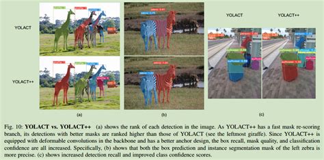 当前最快的实例分割模型：yolact 和 Yolact Mxq