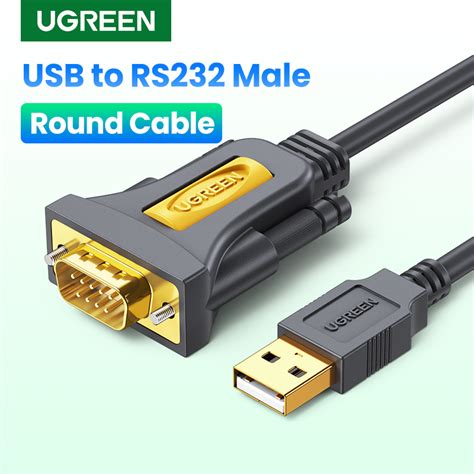 UGREEN M USB To DB RS COM Port Serial PDA DB Pin Cable Adapter Prolific PL For
