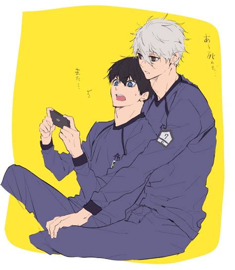 The Manga Manga Art Anime Art Yoichi Iyo Blue Block Anime Crossover Love Blue Haikyuu Anime