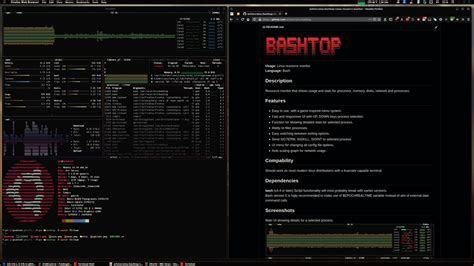 Mate Bashtop Linux Resource Monitor Written In Bash Runixporn
