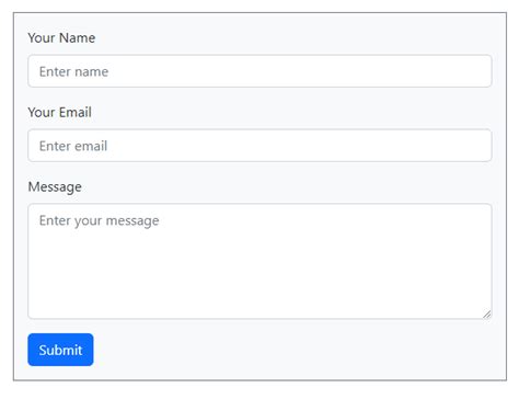 How To Create Working Bootstrap Contact Form With Php