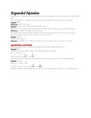 Expanded Notation Docx Expanded Notation Expanded Form Or Expanded Notation Is A Helpful Way