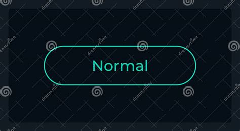 Normal Sign Up Button State Ui Element Template Stock Vector