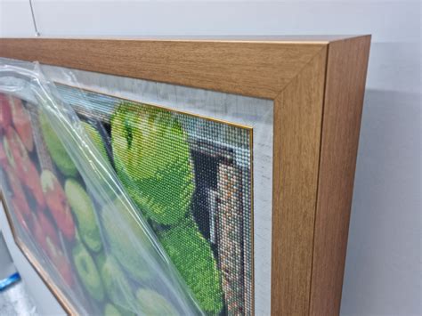 보석십자수 액자 수지프레임 골드 아트팜