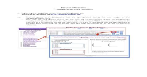 Pdf Functional Genomics Transcriptomics And Proteomics Dokumentips