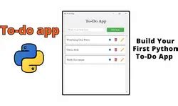 How To Make A To Do App With Python Sqlite And Tkinter