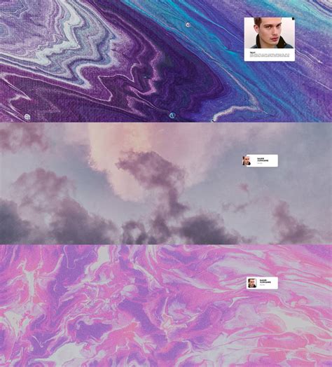 3 Header Set Template By Violetlows On DeviantArt