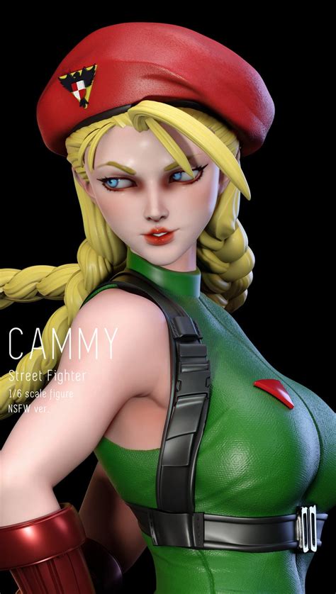 Cammy Streetfighterfanart Resin Scale Model For Assembling And