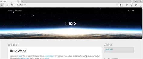 在windows下使用hexogithubpage搭建博客的过程 Csdn博客