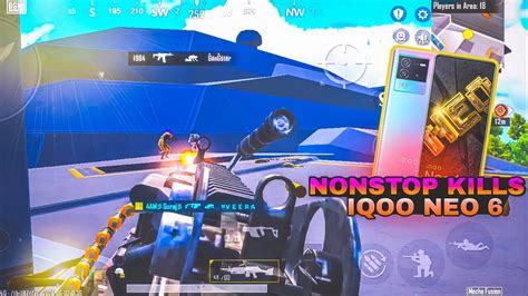 Started 4 Fingers Gyroscope ️ Iqoo Neo 6 Smooth 60fps 😍pubg Bgmi