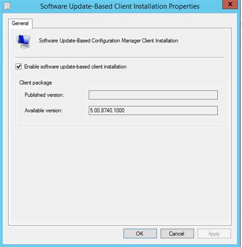 Failed To Publish SMS Client To WSUS Error X R SCCM