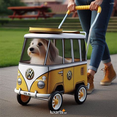 Relive The Classic Vw Vibes Stylish Volkswagen Bus Shaped Pet