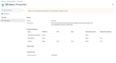 Enrollment Status Page Fails At Account Setup Security Policies R Intune