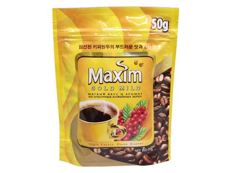 Кофе Максим (Maxim): описание, история и виды марки