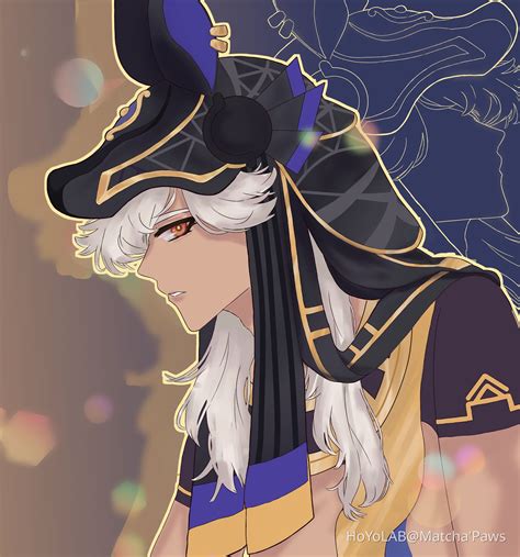 Cyno Fanart Genshin Impact Hoyolab