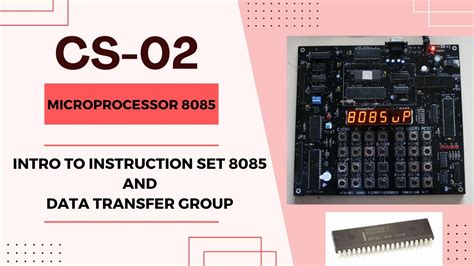Cs 02 Data Transfer Group Introduction To Instruction Set 12th