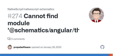 Cannot Find Module Schematics Angular Third Party Github Com Microsoft TypeScript Lib