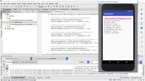 Android Er Get Info About The Space On A Filesystem Using Androidosstatfs