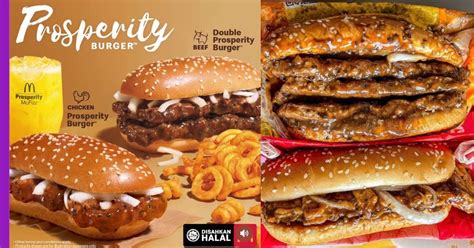 Burger Prosperity Ikonik Kembali Secara Official Di Mcd Harini Purple Durian