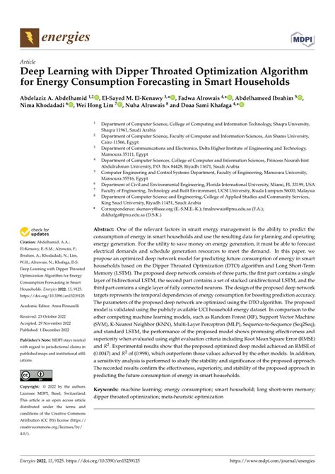 pdf deep learning with dipper throated optimization algorithm for