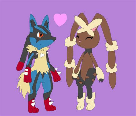 Lucario X Lopunny