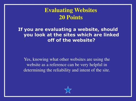 PPT Evaluating Websites PowerPoint Presentation Free Download ID 5563118