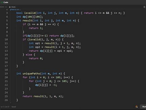 Md Mehadi Hasan On Linkedin Leetcode Coding Programming Dynamicprogramming Uniquepaths Tech