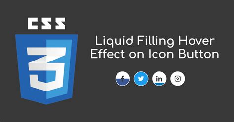 Liquid Filling Effect Css Geekboots