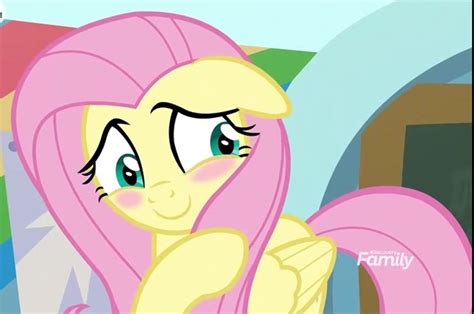 Fluttershy Blush Gif