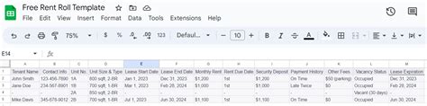 Rent Roll Ultimate Guide Free Template Projectionhub