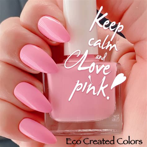 A Shade Of Pink Pink Nail Polish Light Pink Polish Etsy