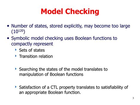 Ppt Representing Boolean Functions For Symbolic Model Checking